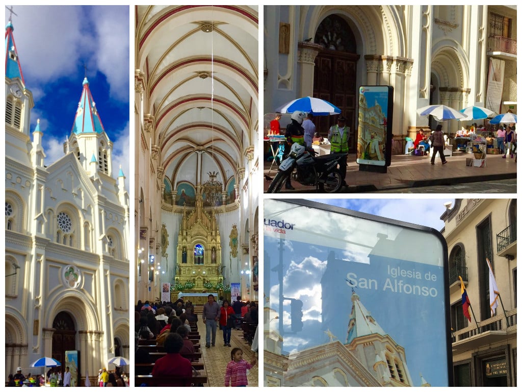 Seven Chruch Visit in One Night, Popular in Cuenca Ecuador