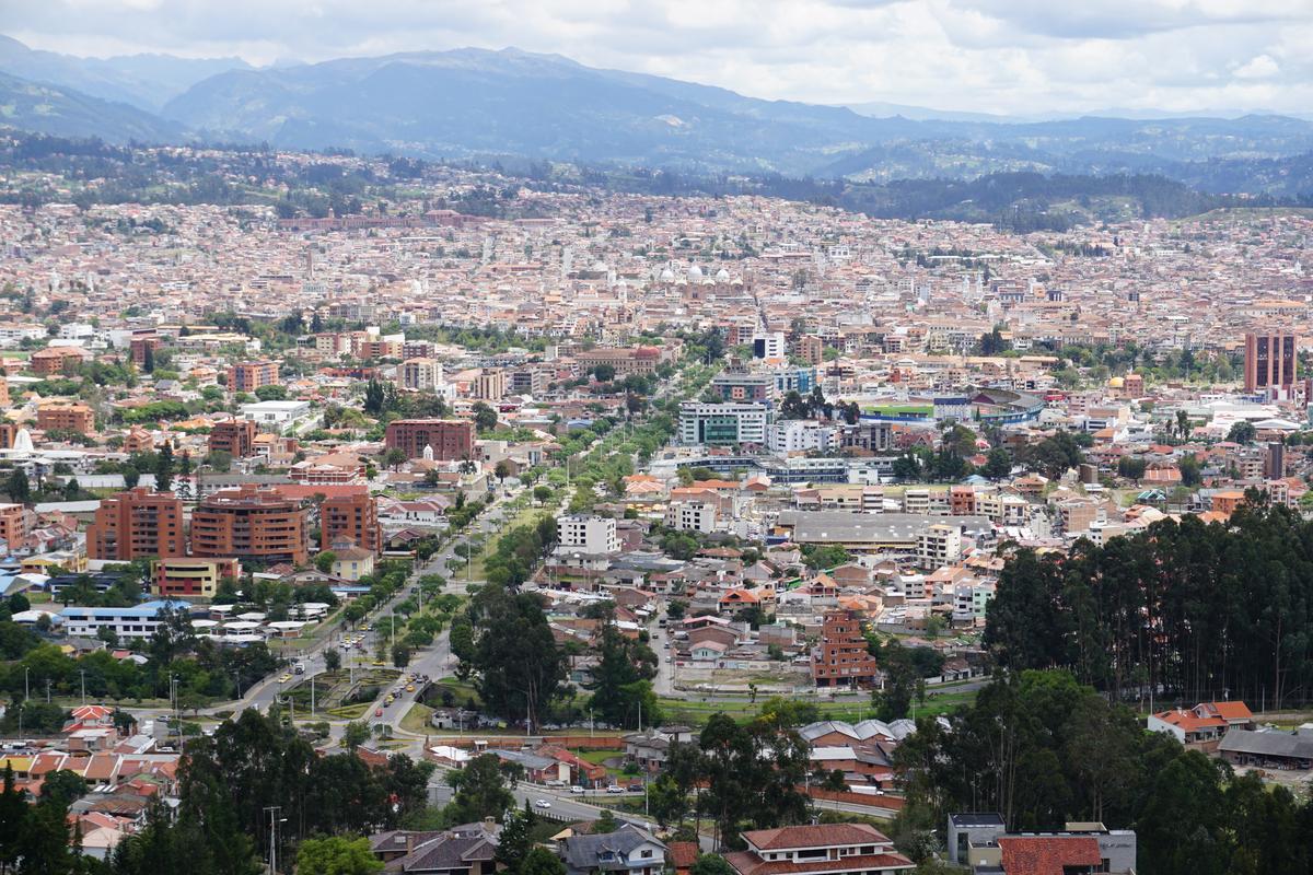 Turi, High Atop, Unsurpassed View of Cuenca Ecuador