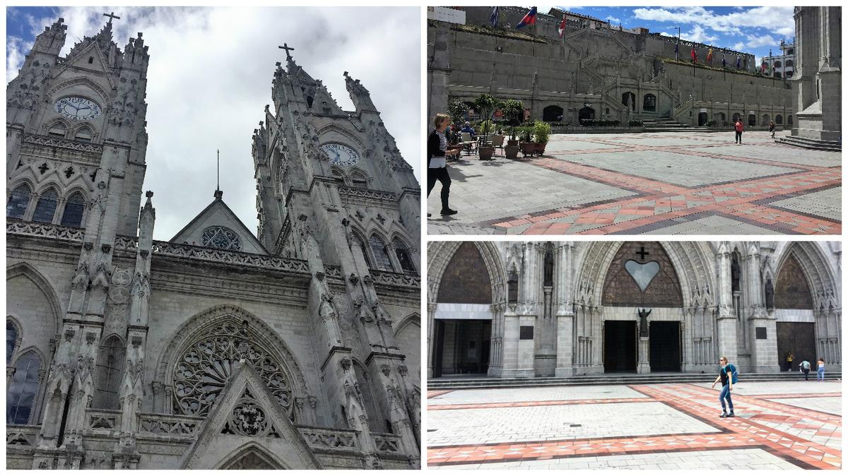 Basilica in Quito Closer to God on the Stairway to Heaven