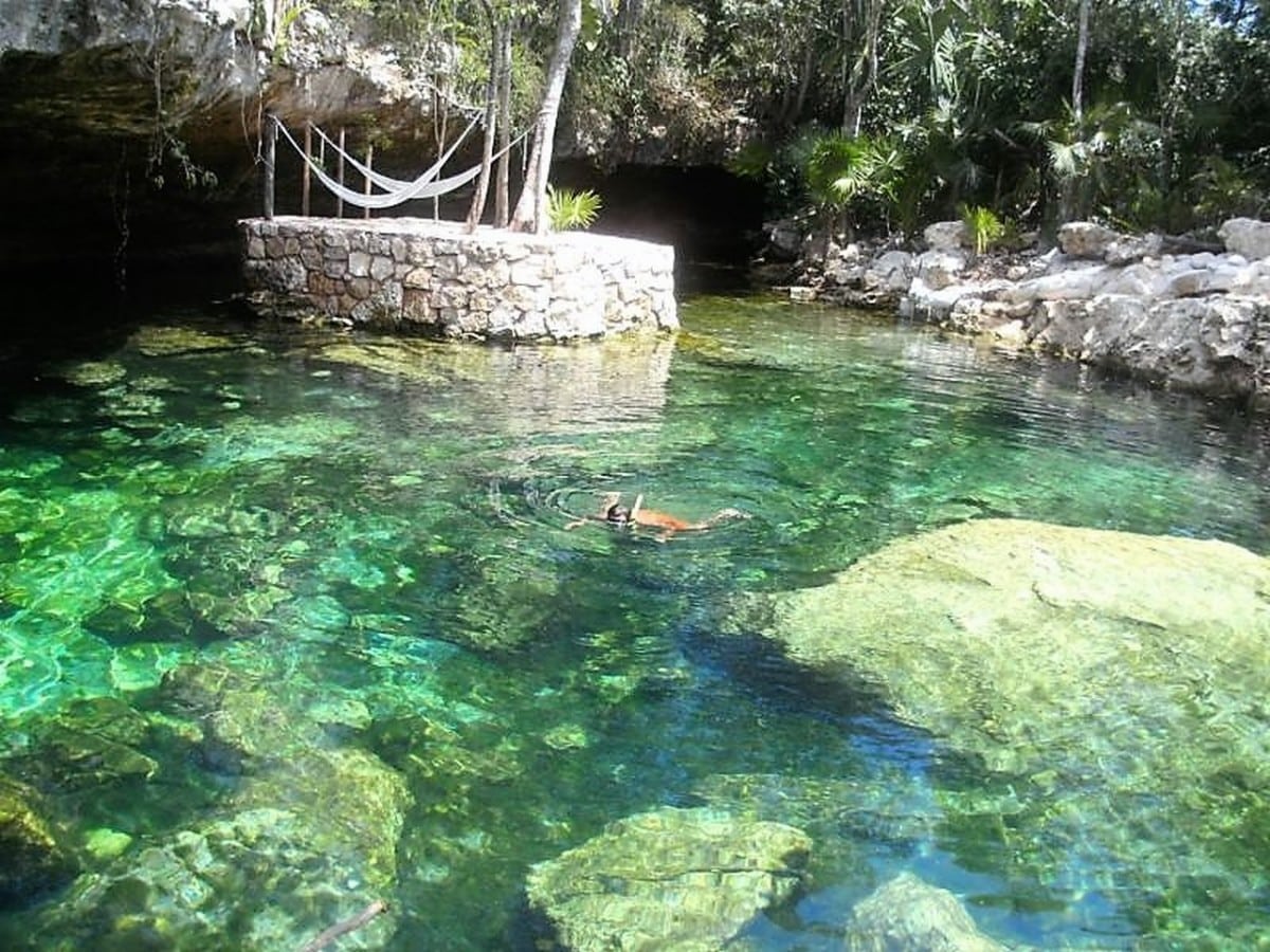 Swim the Beautiful Cenotes of Playa Del Carmen Mexico